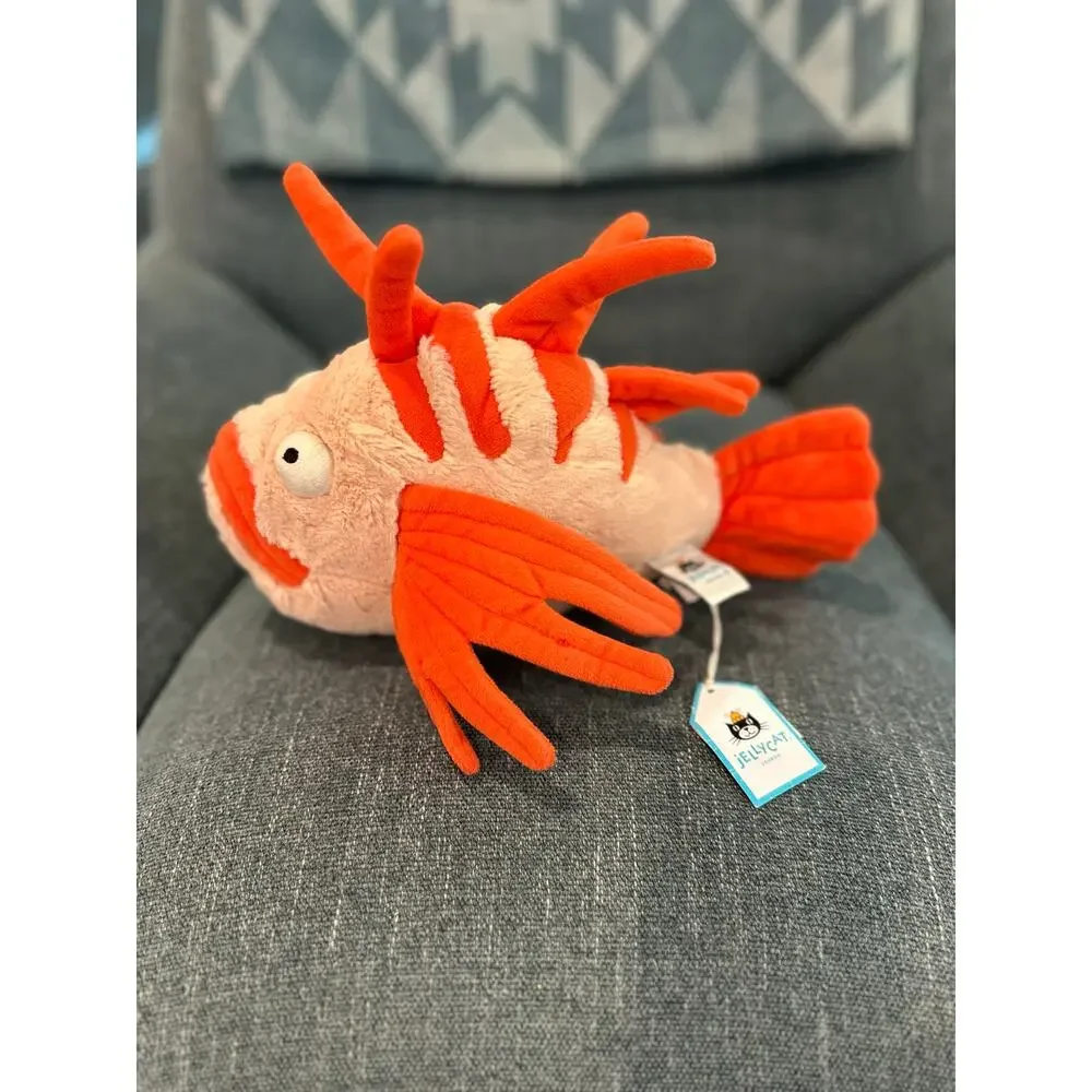 Jellycat | Toys | Jellycat Rare Retired Lois Lionfish | Poshmark